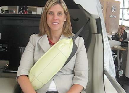 Children And Seniors Safer With Ford S Inflatable Seat Belts Fast Company